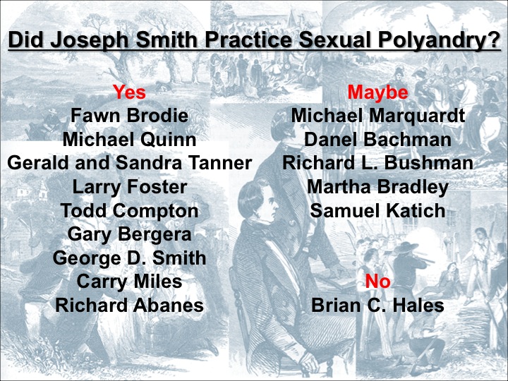 Joseph Smith's Sexual Polyandry and the Emperor's New Clothes: On ...