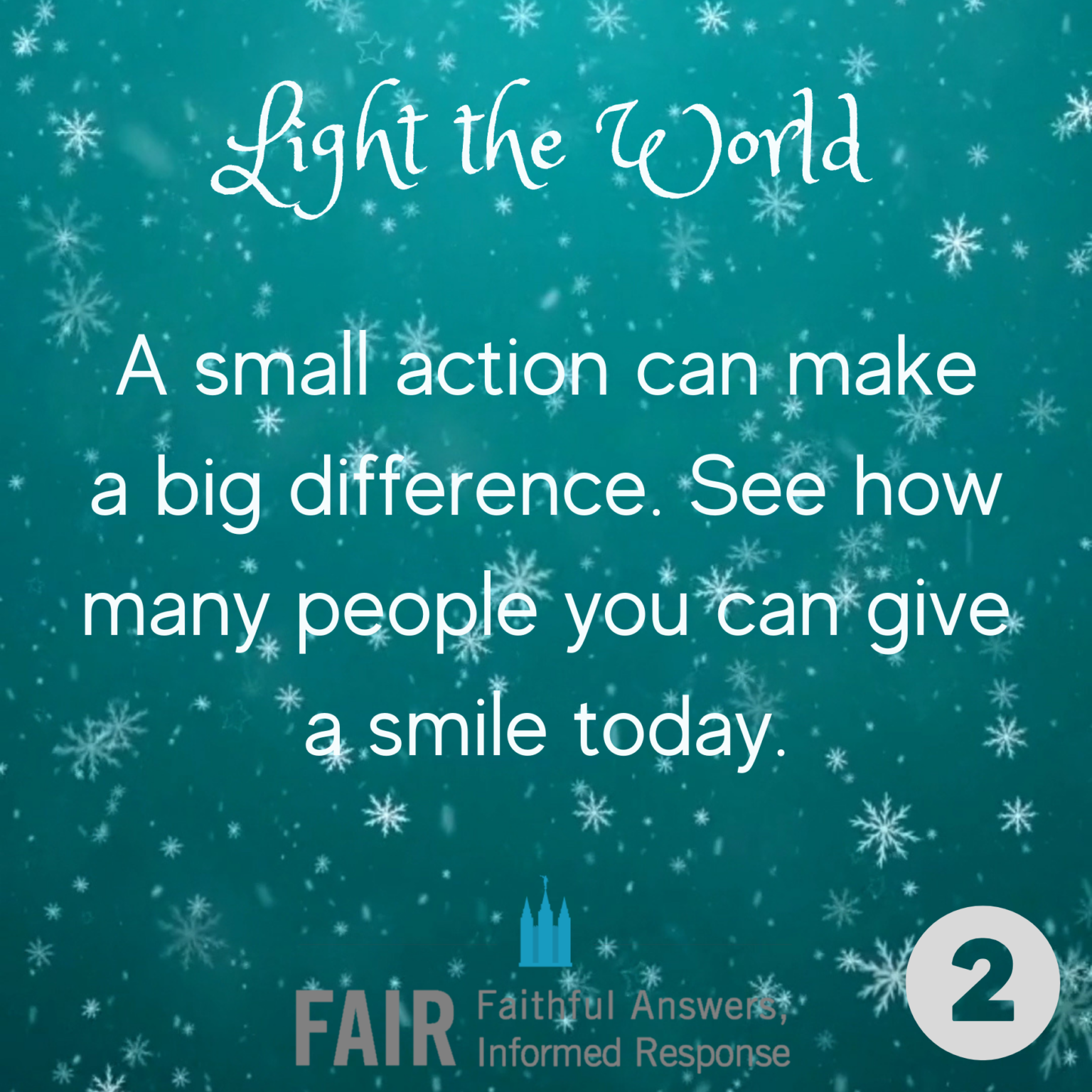 Light the World 2022 | FAIR