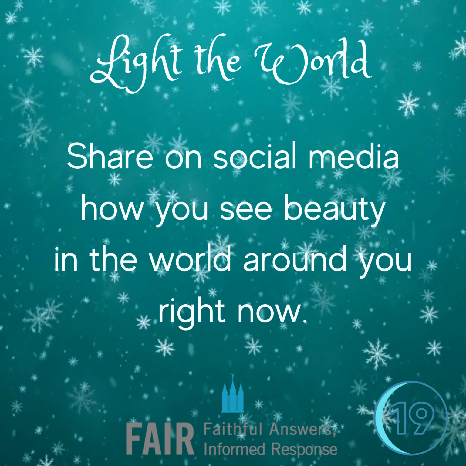 Light the World 2022 | FAIR