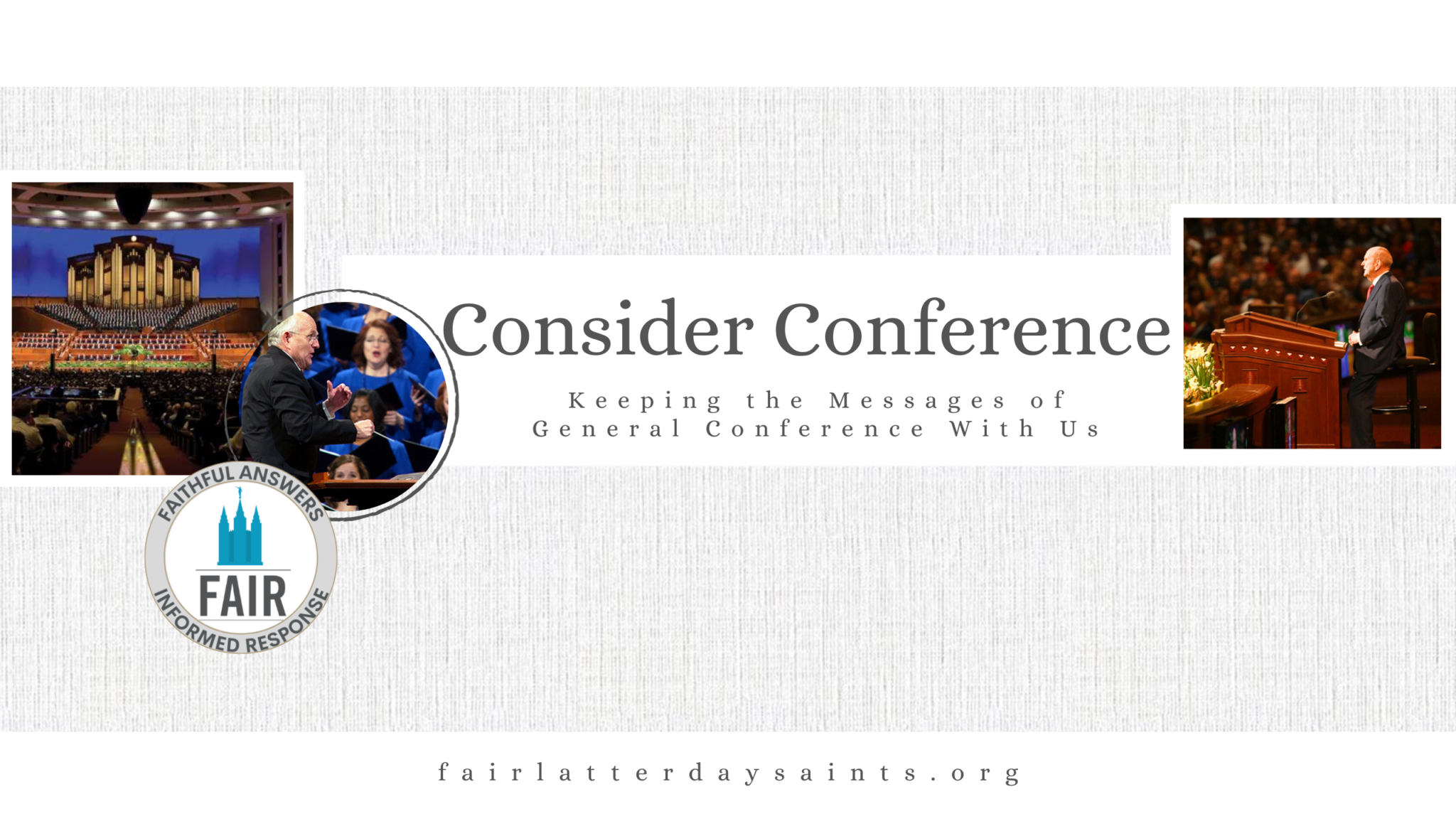 Consider Conference: Keeping the Messages of General Conference With Us ...