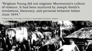 Mormon History, Violence, and Misconceptions
