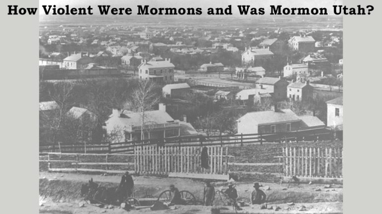 Mormon History, Violence, and Misconceptions