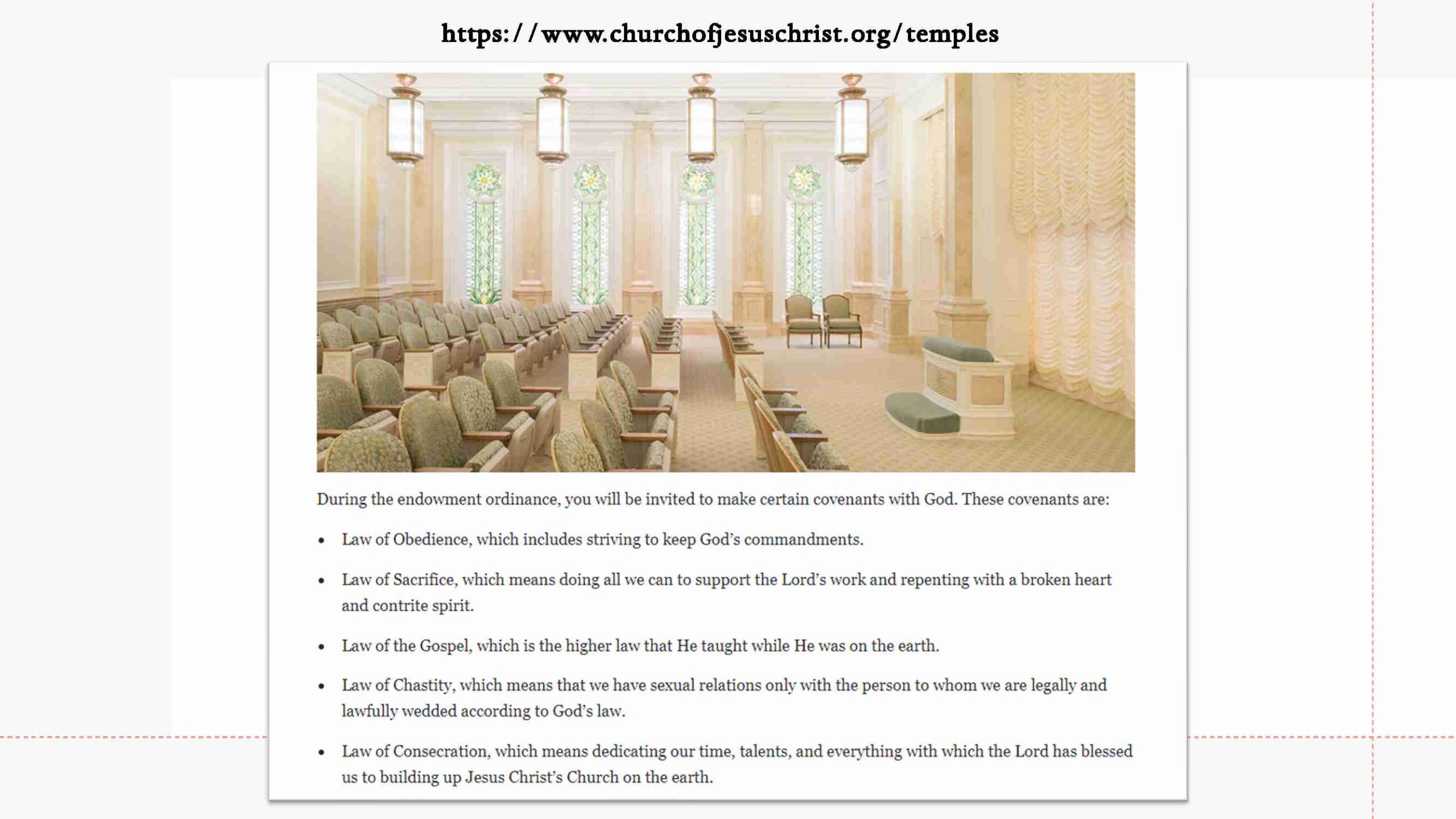 Teaching Children About The Temple