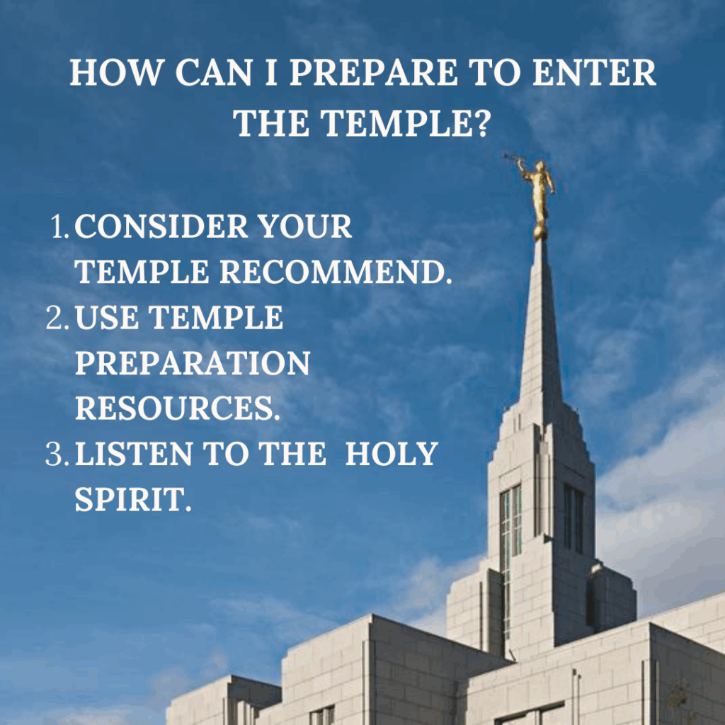 How Can I Prepare to Enter the Temple? | FAIR